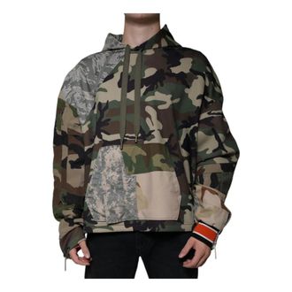Dolce & Gabbana Camouflage Logo Kapuzenpullover - - Sweatshirts & Hoodies - Herren - Mehrfarbig - 2XL