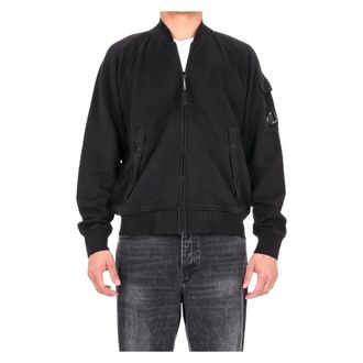C.P. Company Felpa Full Zip - - Jackets - Herren - Schwarzk - M