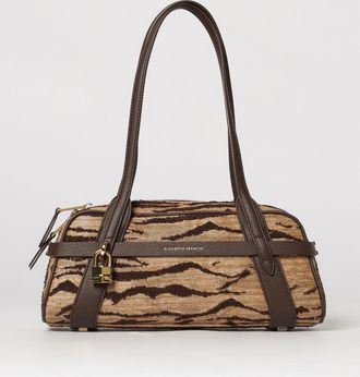 Elisabetta Franchi Schultertasche ELISABETTA FRANCHI Damen Farbe Camel