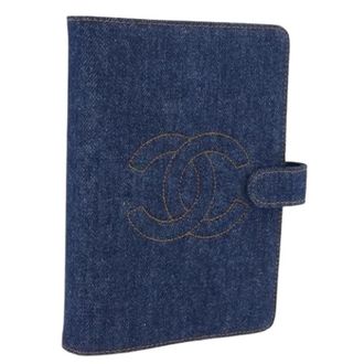 Chanel Pre-owned Day Planner Cover - - Pre-owned - Damen - Blau - ONE SIZE
