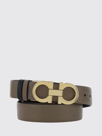 Ferragamo Ceinture en cuir de veau avec boucle Gancini