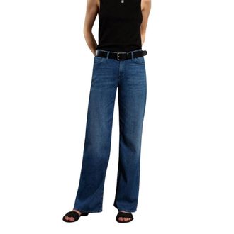 3x1 Canvas Chic Style Charlie Hose - - Jeans - Damen - Blau - W30