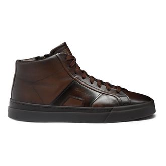 Santoni Baskets Double Boucle - Homme - Chaussures - Brun - Taille: 39 EU