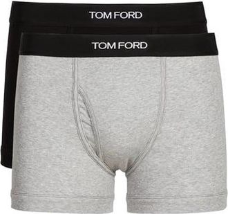 Tom Ford Lot de 2 boxers en coton