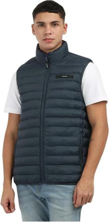 Calvin Klein Herren, Jacken, Blau, LGr&ouml;&szlig;e