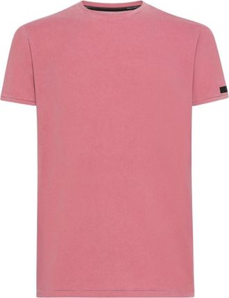 Roberto Ricci Design Rrd, Homme, Tops, Rose, Taille: XL Techno Wash Piqu&egrave; Shirty