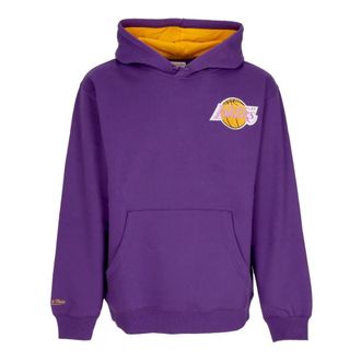 Mitchell & Ness NBA Vintage Logo Hoodie Lila - - Sweatshirts & Hoodies - Herren - Lila - M