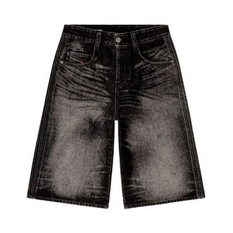 Diesel Homme, Shorts, Noir, Taille: W33 Long Shorts