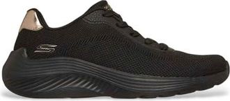 Skechers Bobs Squad Waves Current Look Baskets pour Femme Noir Pointure 39