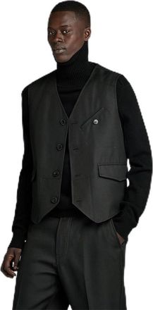 G-Star G-Star RAW Herren Midnight Weste, Schwarz (dk Black D23532-D410-6484), M
