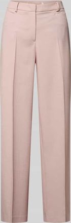 More & More Hose aus Viskose-Mix mit B&uuml;gelfalten