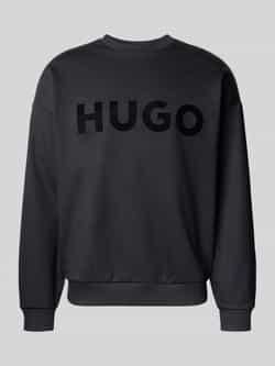 HUGO BOSS Comfort Fit Sweatshirt aus reiner Baumwolle Modell DINEX