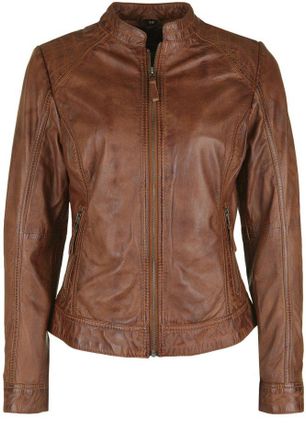 H.I.S Lederjacke SALENA (1-St) mit Stickereien im Schulterbereich