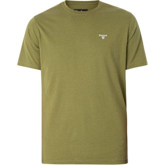 Barbour Essential Sports Tee - - Tops - Herren - Gr&uuml;n - L