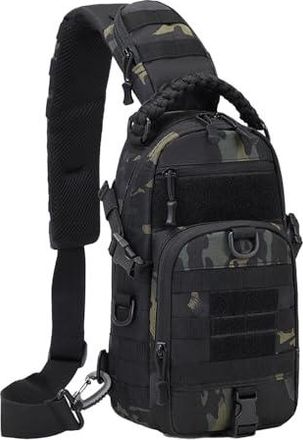 Generic Sac &agrave; bandouli&egrave;re - sac &agrave; dos d&eacute;contract&eacute; transversal, sac &agrave; bandouli&egrave;re imperm&eacute;able | Sac &agrave; bandouli&egrave;re de fan de larm&eacute;e sportive imperm&eacute;able, sangle