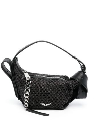 Zadig&Voltaire Kleine Le Cecilia XS Schultertasche - Schwarz