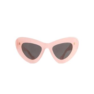 J.W.Anderson Femme, Accessoires, Rose, Taille: ONE Size Jwa06 Butterfly Lunettes de soleil