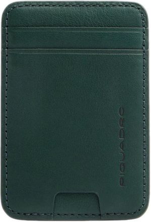 Piquadro Leder MagSafe Kartenhalter - - Accessories - Herren - Gr&uuml;n - ONE SIZE