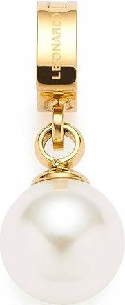 Leonardo Leonardo Jewels Coco Clip&Mix 023257 Pendentif en acier inoxydable IP doré avec perle dimitation, bijou cadeau pour femme, 2.1, Acier inoxydable, Pas 
