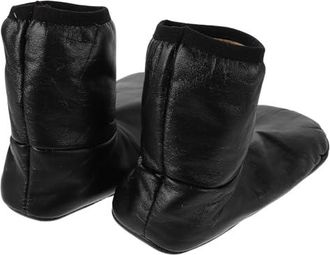 IFUNDOM Chaussettes Thermiques en PU Doubl&eacute;es Polaire Imperm&eacute;ables et Antid&eacute;rapantes Taille 40-42 Chaussettes Chaudes Hautes pour Hommes et Femmes Isolantes p