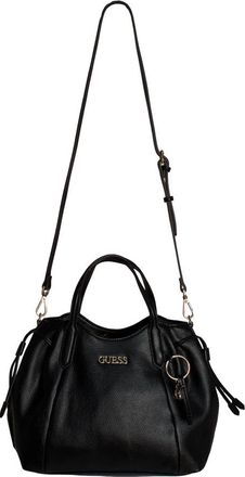 Guess Femme, Sacs, Noir, Taille: ONE Size Sac cartable structuré avec breloque
