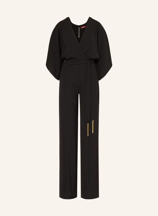 Max Mara Max Mara Studio Jumpsuit Ode Mit 3/4-Arm schwarz