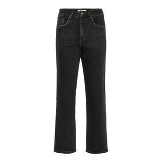 Gestuz GZjade Gerades Jeans - - Jeans - Damen - Schwarzk - W26 L34