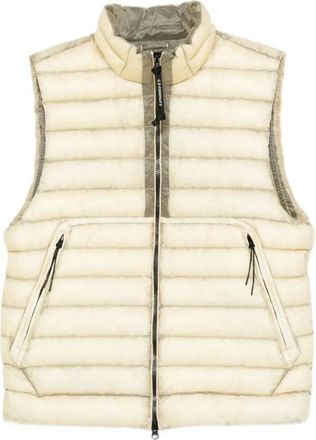C.P. Company C.p. Company, Homme, Vestes, Blanc, Taille: XL Gilet en duvet