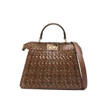 Fendi Small Peekaboo ISeeU Tote Bag