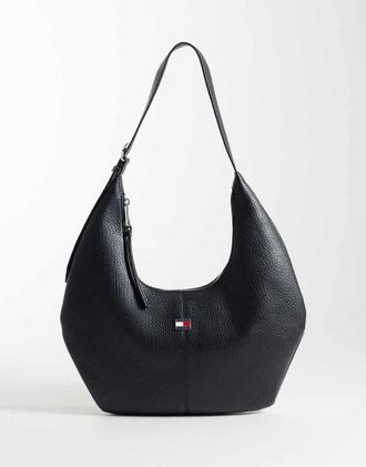 Tommy Jeans Weiche City-Tasche in Schwarz