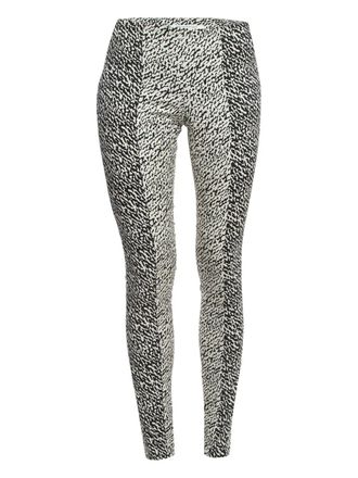 Diane Von Fürstenberg pantalon 2024 à imprimé abstrait - Noir