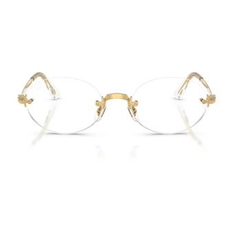 Ray-Ban unisex, Accessoires, Jaune, Taille: 52 MM Lunettes