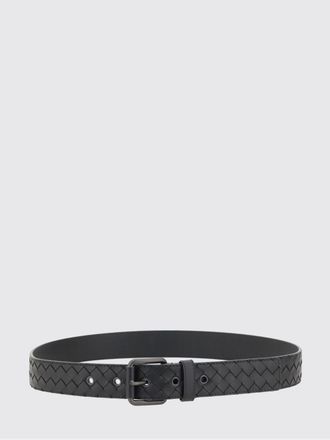 Bottega Veneta Ceinture en cuir de veau avec tressage Intrecciato