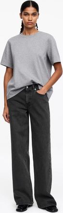 Arket CLOUD Loose Jeans Mit Weitem Bein -Grau