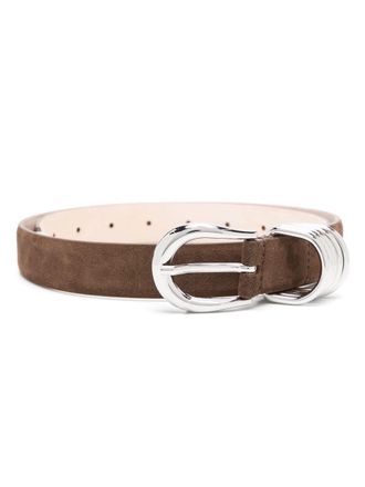 Déhanche ceinture Hollyock en daim - Marron
