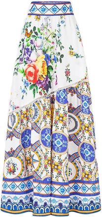 Camilla jupe Tiles Darls - Blanc