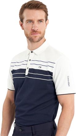 Calvin Klein Herren 2025 PinebrookGolf-Poloshirt - Marine - L