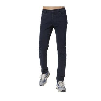 Jacob Cohen Marineblaue Jeans mit Pfirsichhaut-Effekt - - Jeans - Herren - Schwarzk - W35