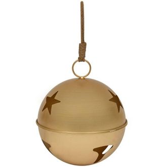 F&eacute;&eacute;ric Lights & Christmas Au&szlig;endekoration Gl&ouml;ckchen aus Metall D.40cm goldfarben - Feeric lights & christmas