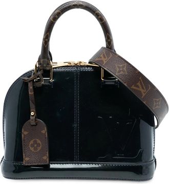 Louis Vuitton Hobo Bags - Vernis Miroir Alma BB - Gr. unisize - in Blau - f&uuml;r Damen