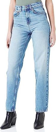 Only Femme Onlrobyn Ex Hw STR Lo AK DNM Dot536 Noos Jeans, Denim Bleu M&eacute;dium, 32W / 30L EU