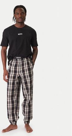 HUGO BOSS Pyjama Easy Long 50535875 Schwarz Loose Fit
