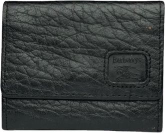 Burberry Porte-monnaie Pre-owned - Femme - Pre-owned - Noir - Taille: ONE Size