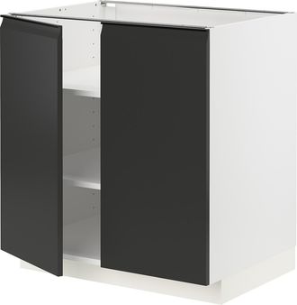 IKEA METOD Unterschrank m Böden/2Türen