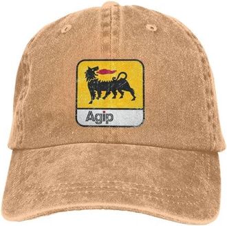 Generic Casquette de baseball AGIP Oil Company vintage Italie classique casquette de baseball hommes femmes visi&egrave;re protection snapback casquettes cadeau
