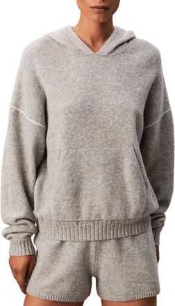 Calvin Klein Pull droit &agrave; capuche