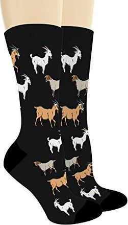 Generic Chaussettes Basses Ch&egrave;vre Fantaisie Ch&egrave;vre Amoureux Des Animaux Sur Le Th&egrave;me De La Ch&egrave;vre Chaussettes De Course Agr&egrave;able Chaussettes Respirant Chausse