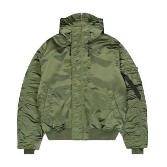 Alpha Industries N-2B Base Winter Jacket - Homme - Vestes - Vert - Taille: L