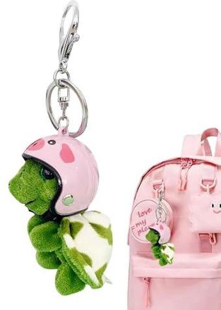 Generico Push Keychain - Tour de poup&eacute;es de tortue - Peluga Turtle Keyring, Accessoire de keyring animal pour cadeaux et f&ecirc;tes | Charme l&eacute;ger et portable pour 