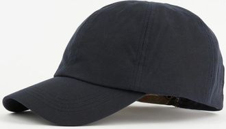 Barbour Unifarbene Cap aus gewachster Baumwolle mit kleiner Label-Stickerei in